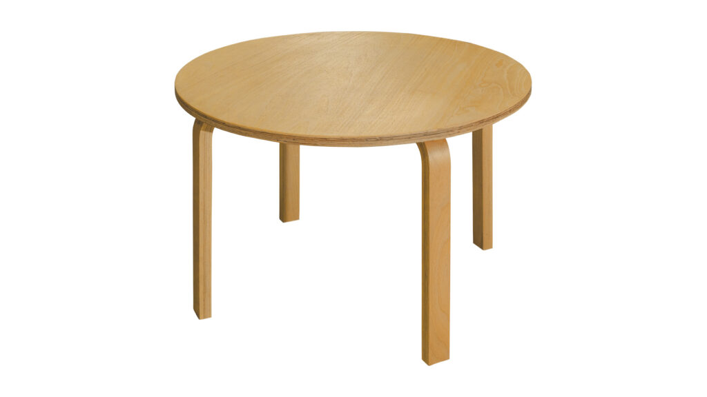 Wooden Round Table - Pitaya Kids | Premium Children's Educational ...