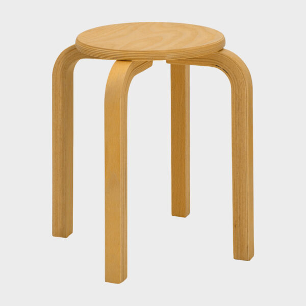 Wooden Round Stool - Pitaya Kids | Premium Children's Educational ...