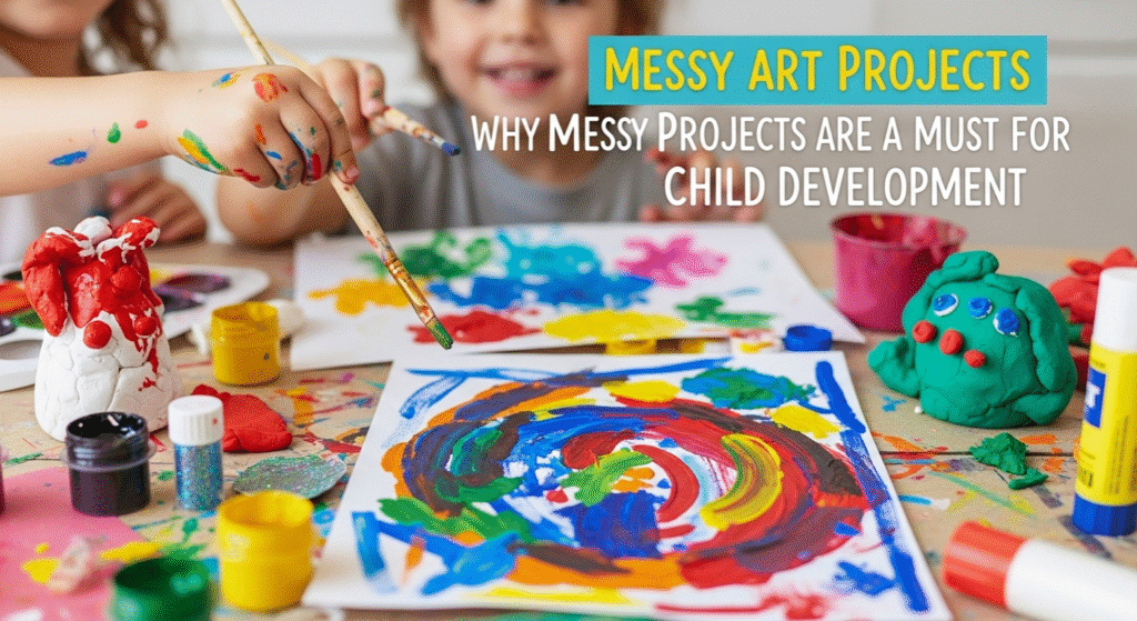 Why Messy Art Projects Are a Must for Child Development - Pitaya Kids ...